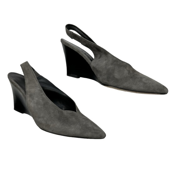 M. Gemi | Shoes | M Gemi Celeste Slingback Wedge Heels 36 | Poshmark